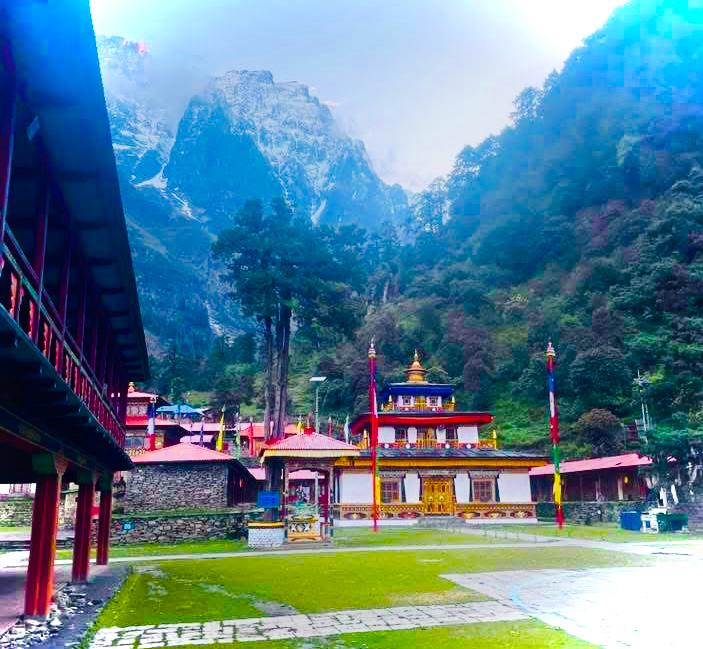 Serang Gompa in Manaslu Circuit Trek with Manaslu Guides Nepal